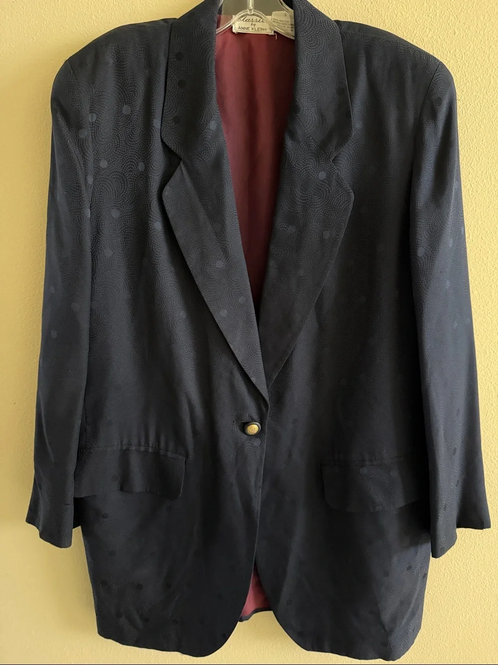 Classics by Anne Klein | Jackets & Coats | Vintage Anne Klein Pure Silk ...